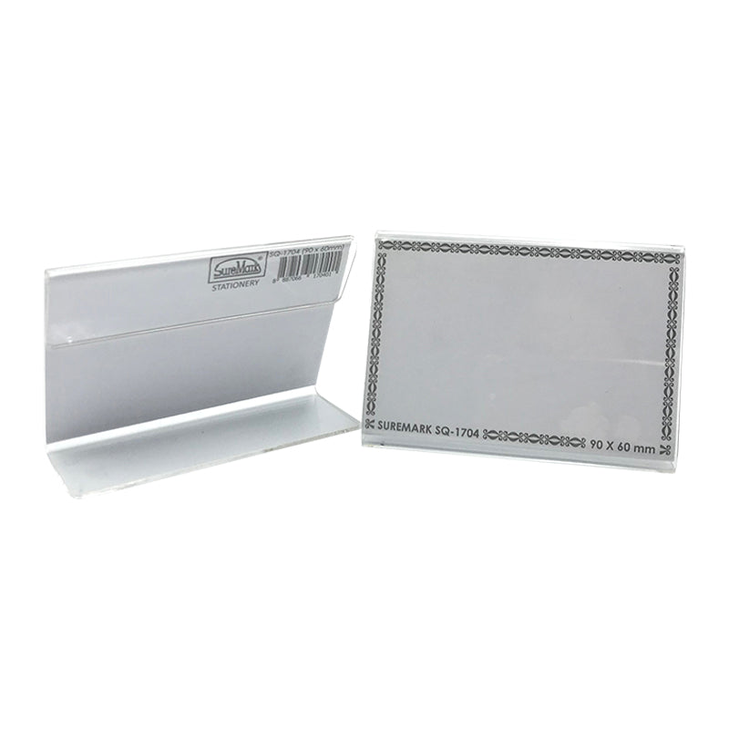 Acrylic Card Stand 90 x 60mm (SQ-1704) - Cheap Deals on Offer Now ...