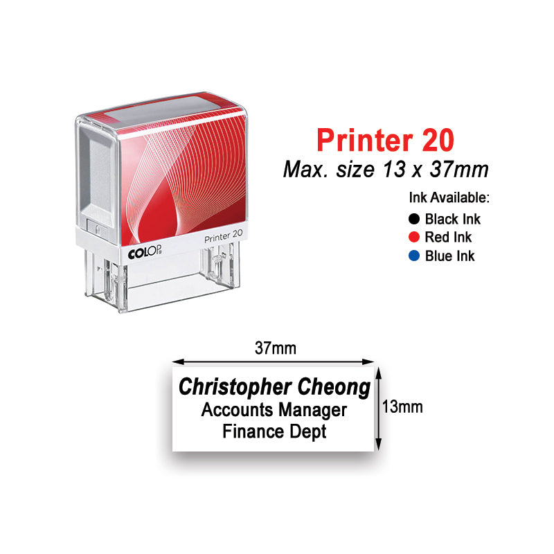 Company Name Stamp (Self-Inking) - Cheapest Price Guaranteed – Color ...