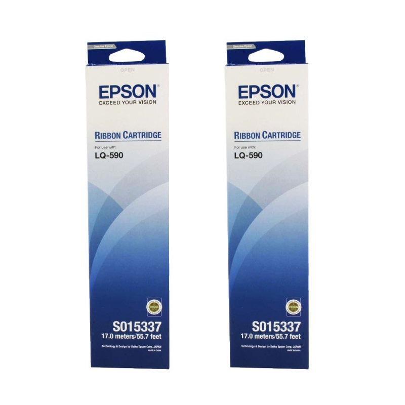 Epson LQ590 (S015337) Ribbon - Lowest Price Guaranteed – Color Station ...