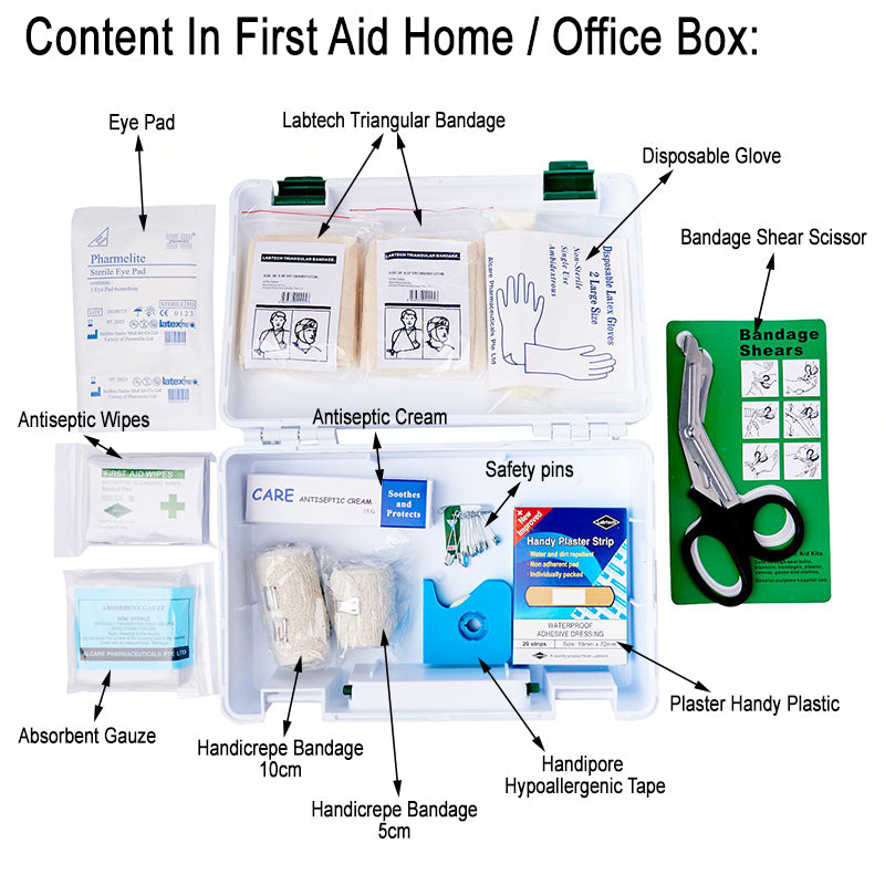 First Aid Box for Home / Office for 5 pax – Color Station Website