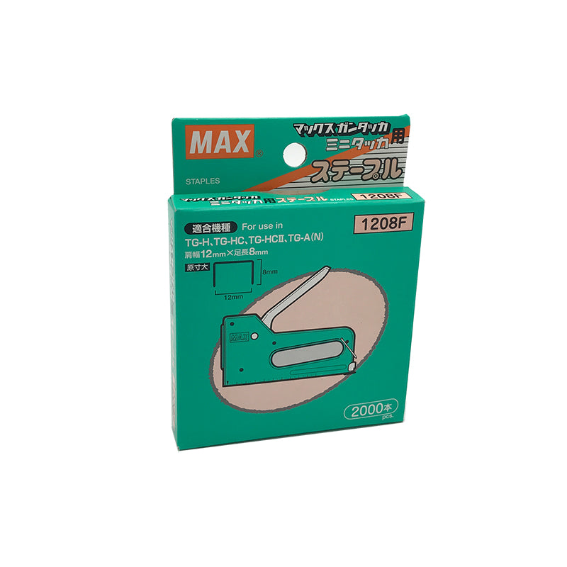 Max Heavy Duty Staples 1208F (12mm x 8mm) – Color Station Website