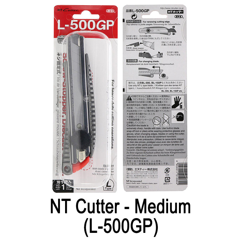 NT Cutter L500GP (Medium) - Start Shopping Now – Color Station Website