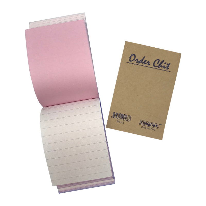 Order Chit 2ply NCR - On Sale Now – Color Station Website