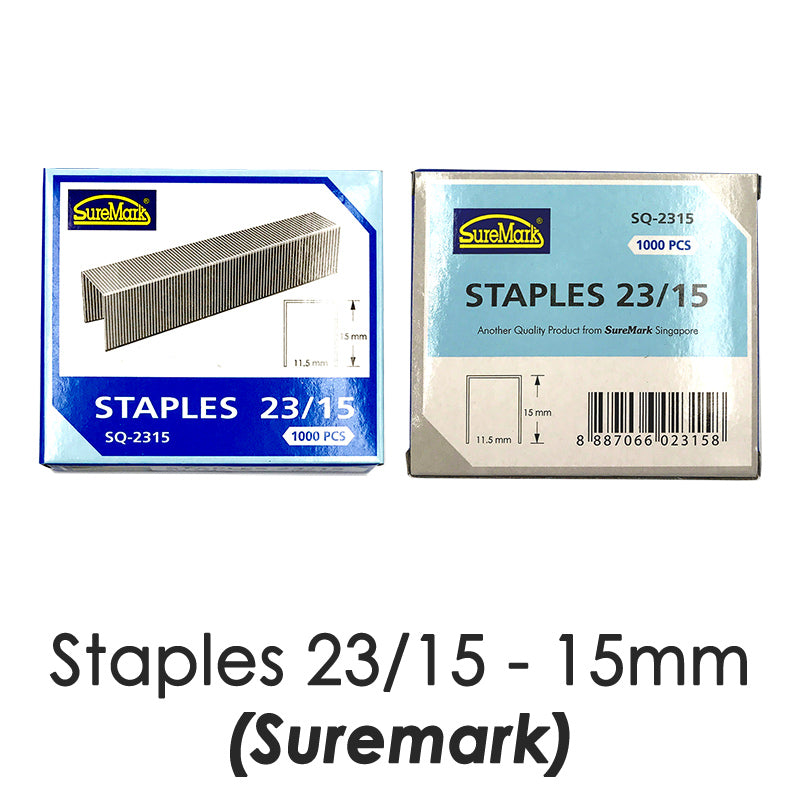 Suremark Staples 23/15 (SQ-2315) - On Sale Now – Color Station Website