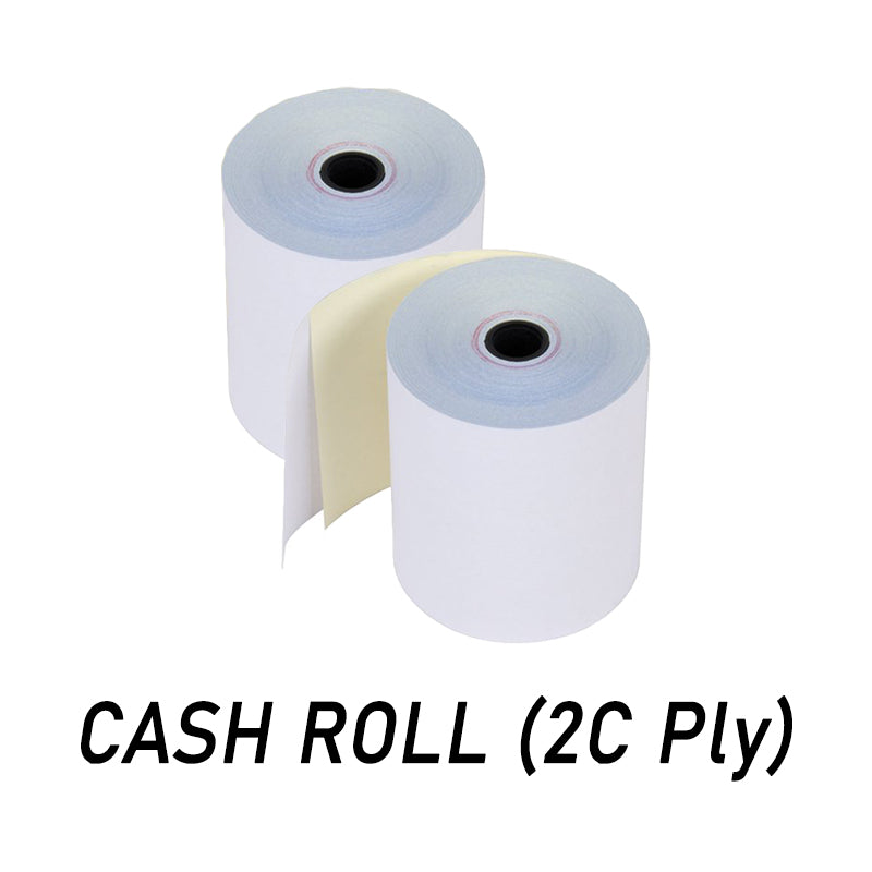 Cash Roll 2C-Ply (76x70x12mm) - Lowest Price Guaranteed – Color Station ...