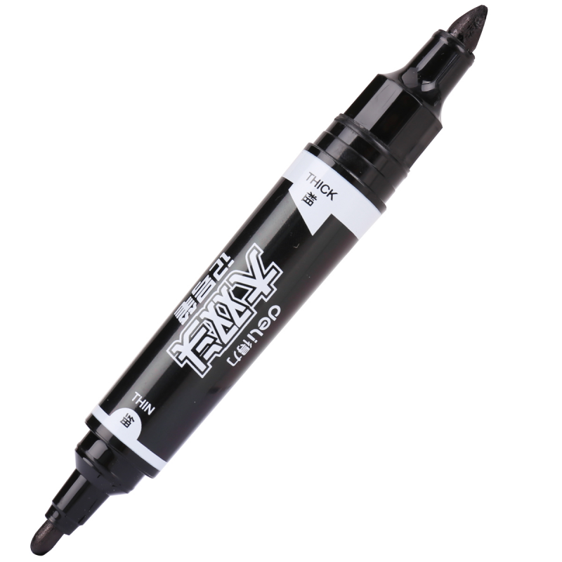 Deli 2 Tip Twin Permanent Marker S555 – Color Station Website